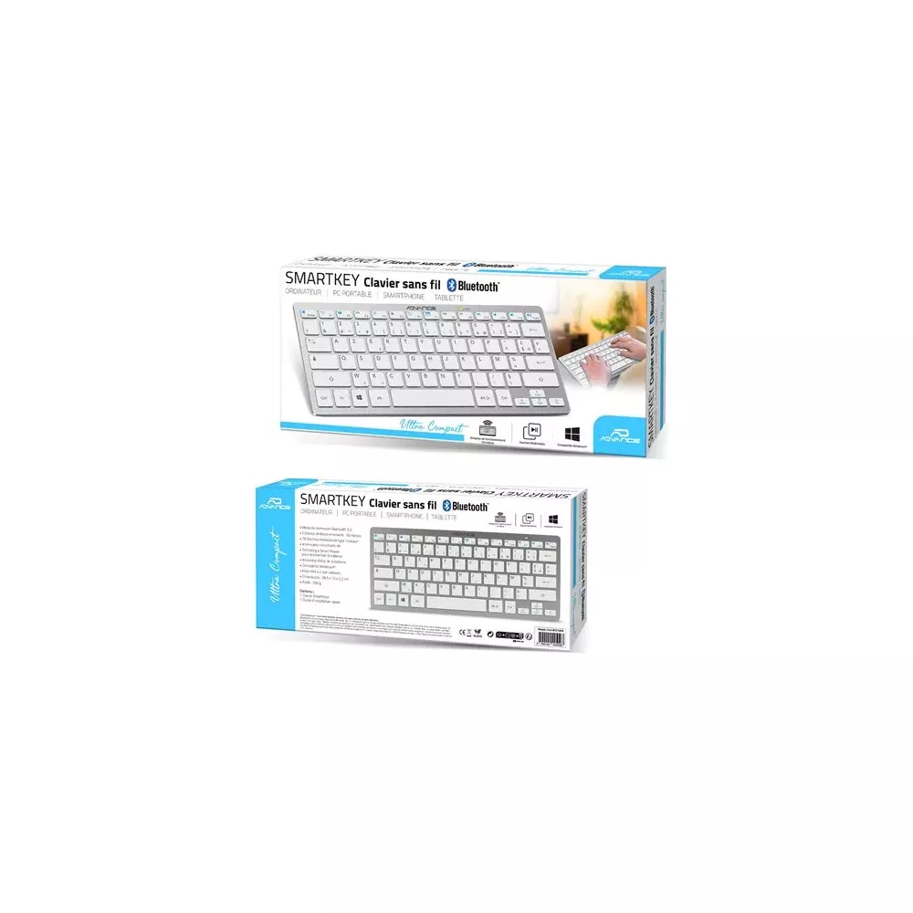 CLAVIER ADVANCE SANS FIL SMARTKEYS BLUTOOTH